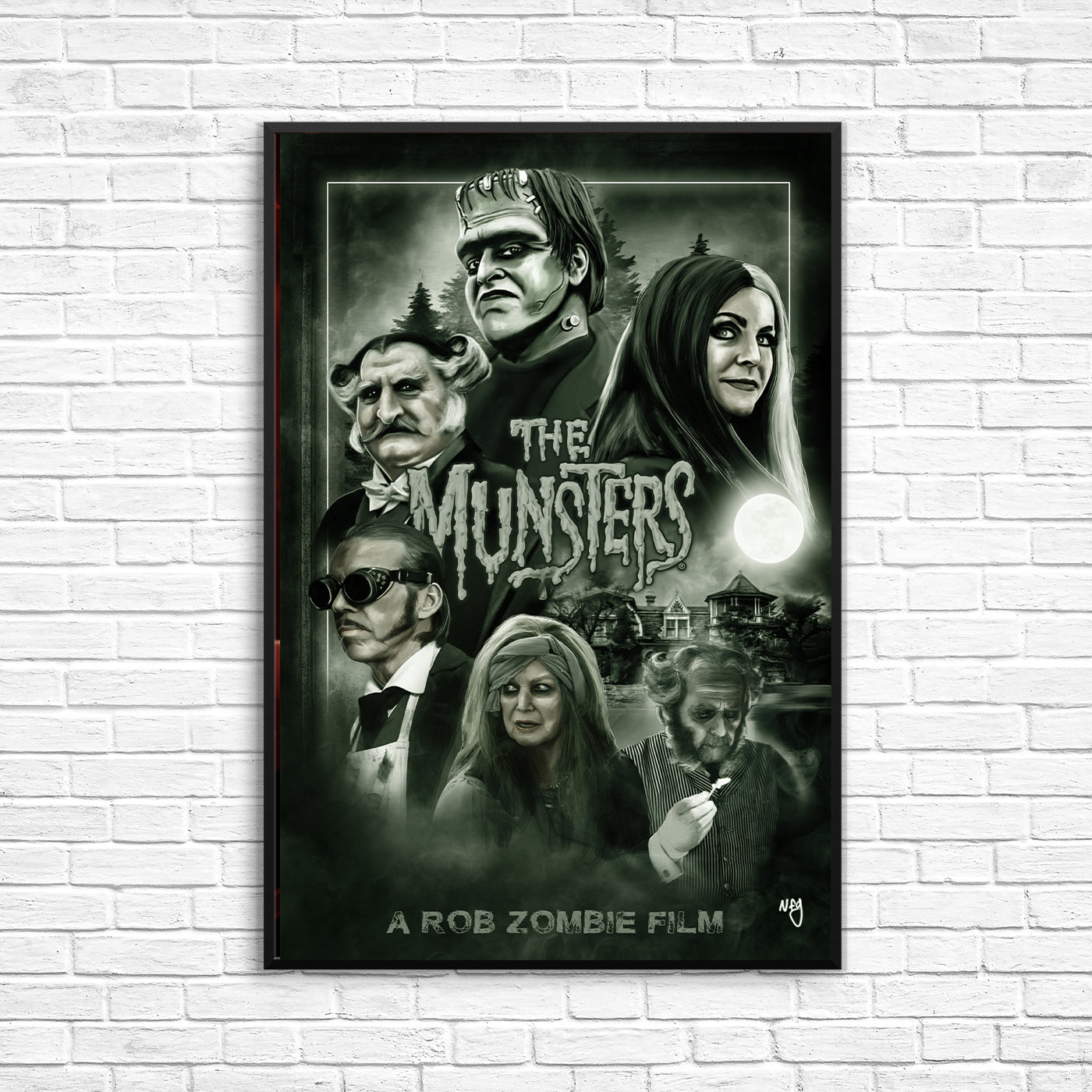 The Munsters – Neil_Fraser_Graphics