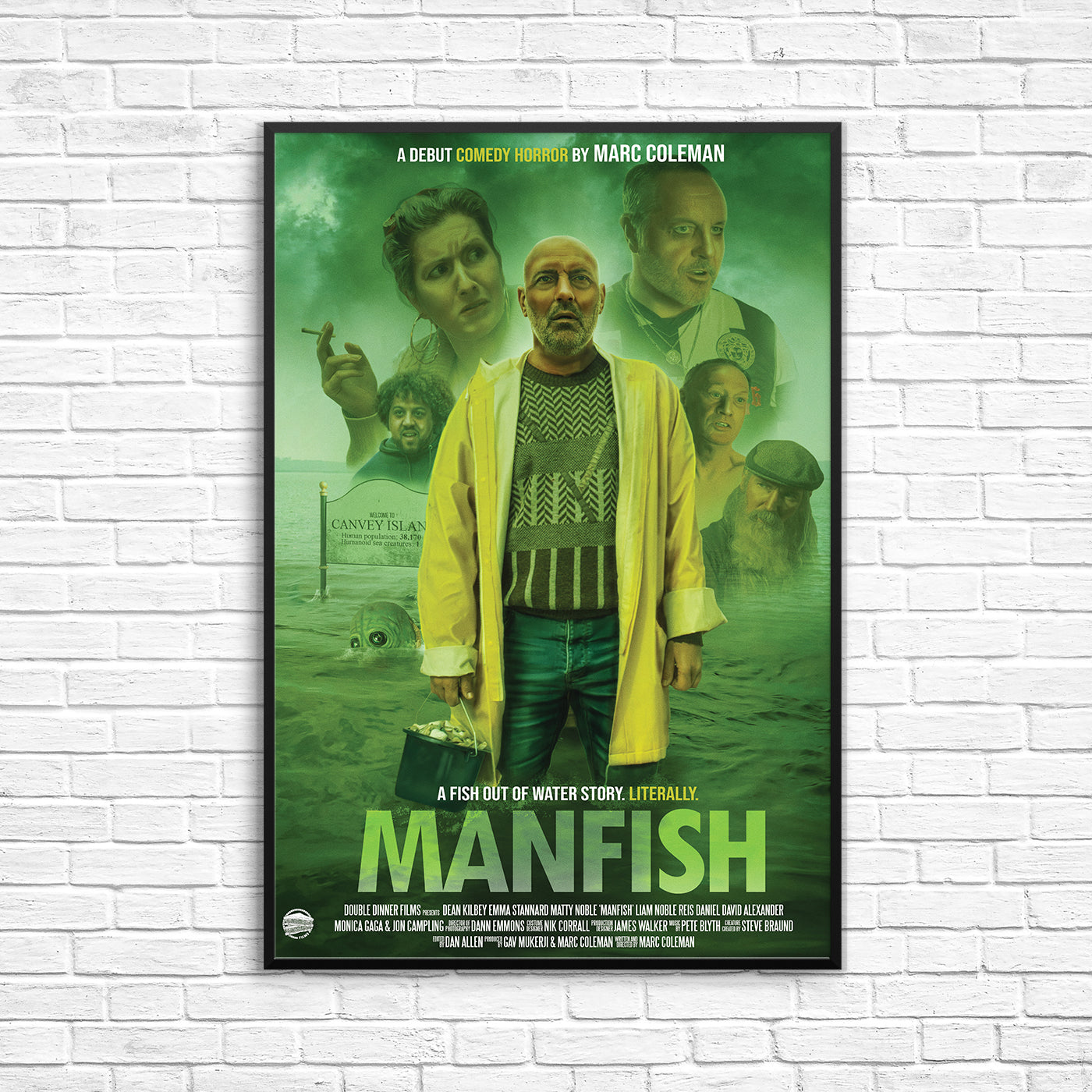 Manfish Official Poster – Neil_Fraser_Graphics